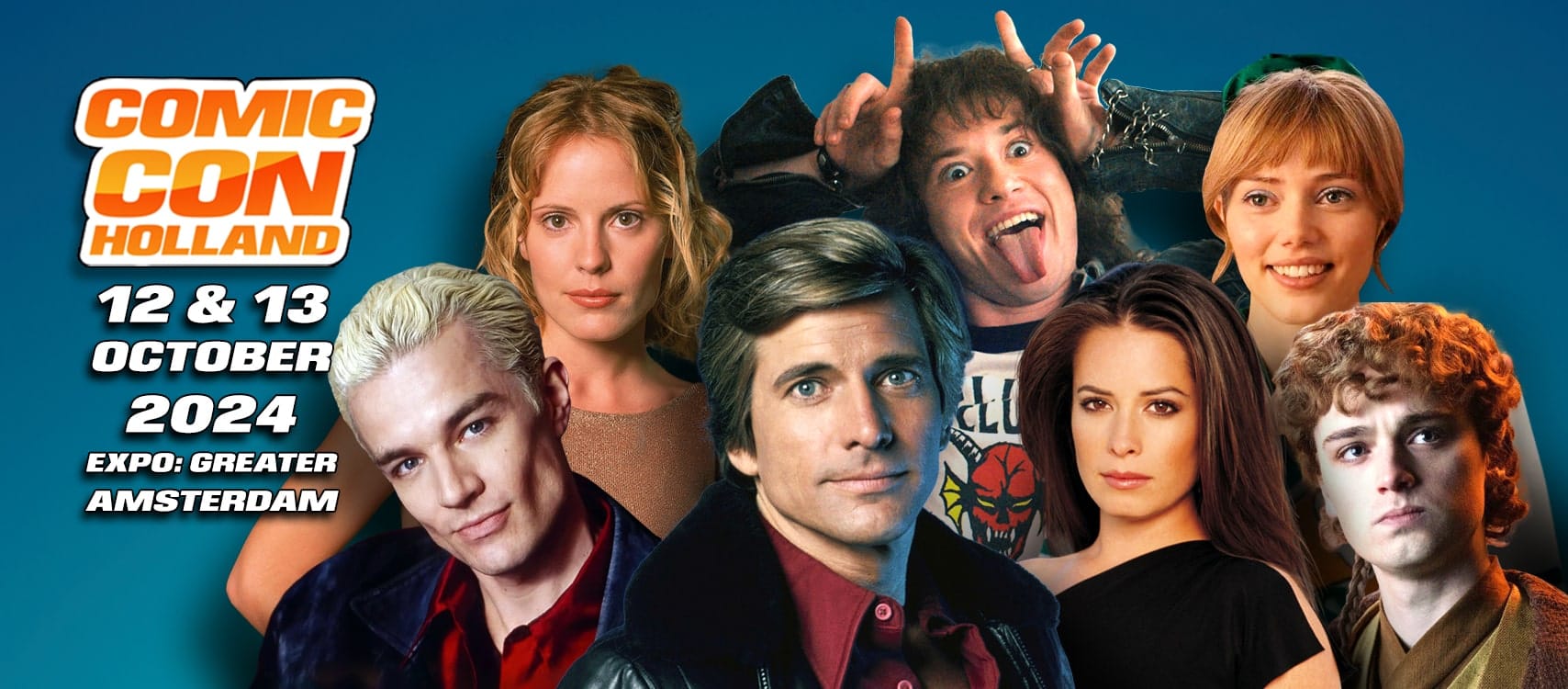 Nieuwe gasten voor Comic Con Holland 2024 bij Amsterdam